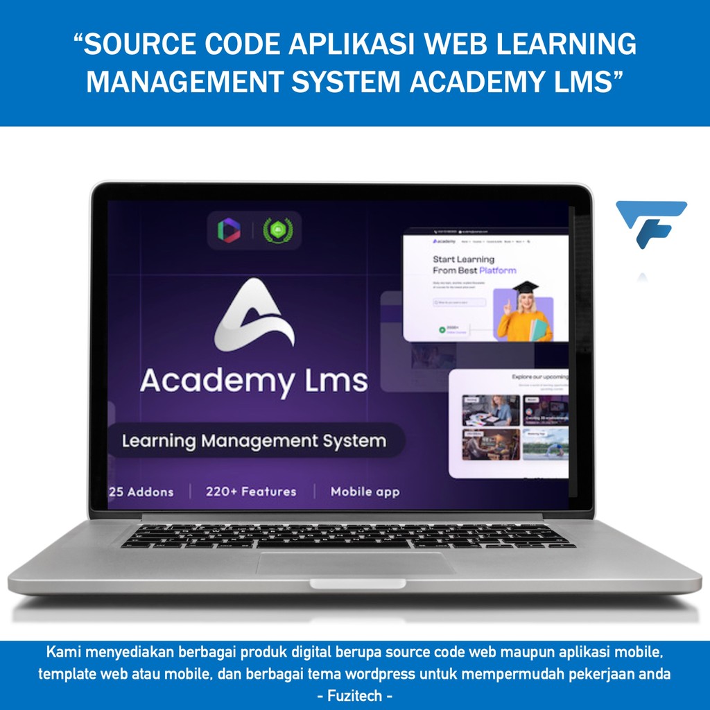 Jual ACADEMY LMS WEB - LEARNING MANAGEMENT SYSTEM FUZITECH | Shopee ...