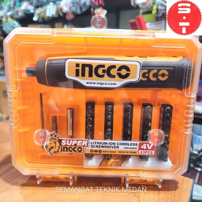 Jual CSDLI04062 OBENG MINI CORDLESS SCREWDRIVER TANPA KABEL 4V 5Nm ...