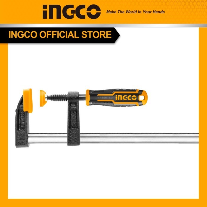 Jual INGCO Catok Penjepit Kayu Kaca Klem F Clamp / Industrial F-Clamp ...