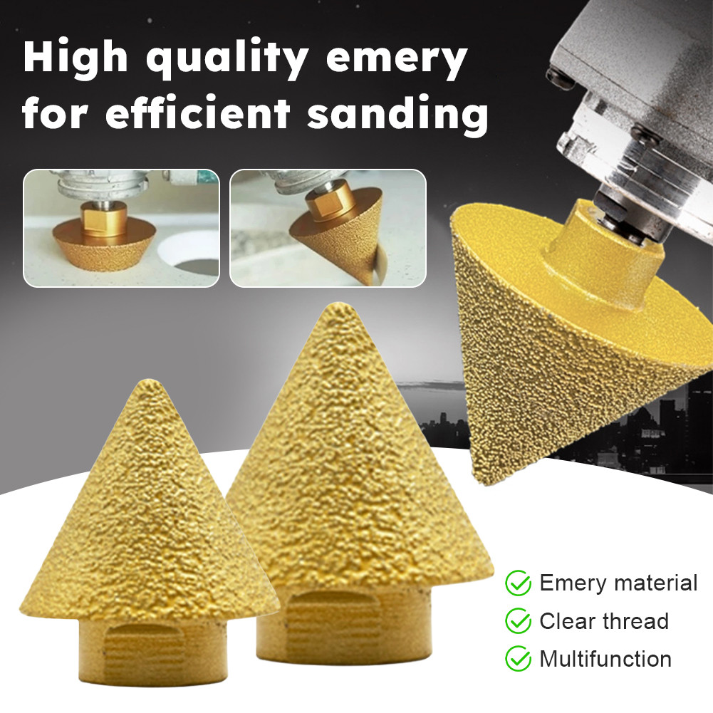 Jual 38mm / 50mm Mata CNC Router Diamond Grinding Profil Batu Granit ...