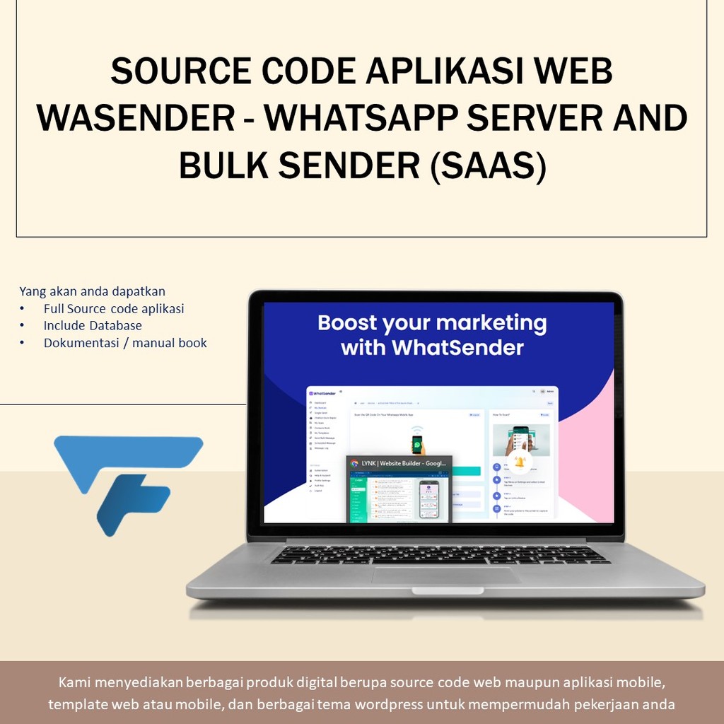 Jual SOURCE CODE APLIKASI WEB WASENDER - WHATSAPP SERVER AND BULK SENDER (SAAS) | Shopee Indonesia
