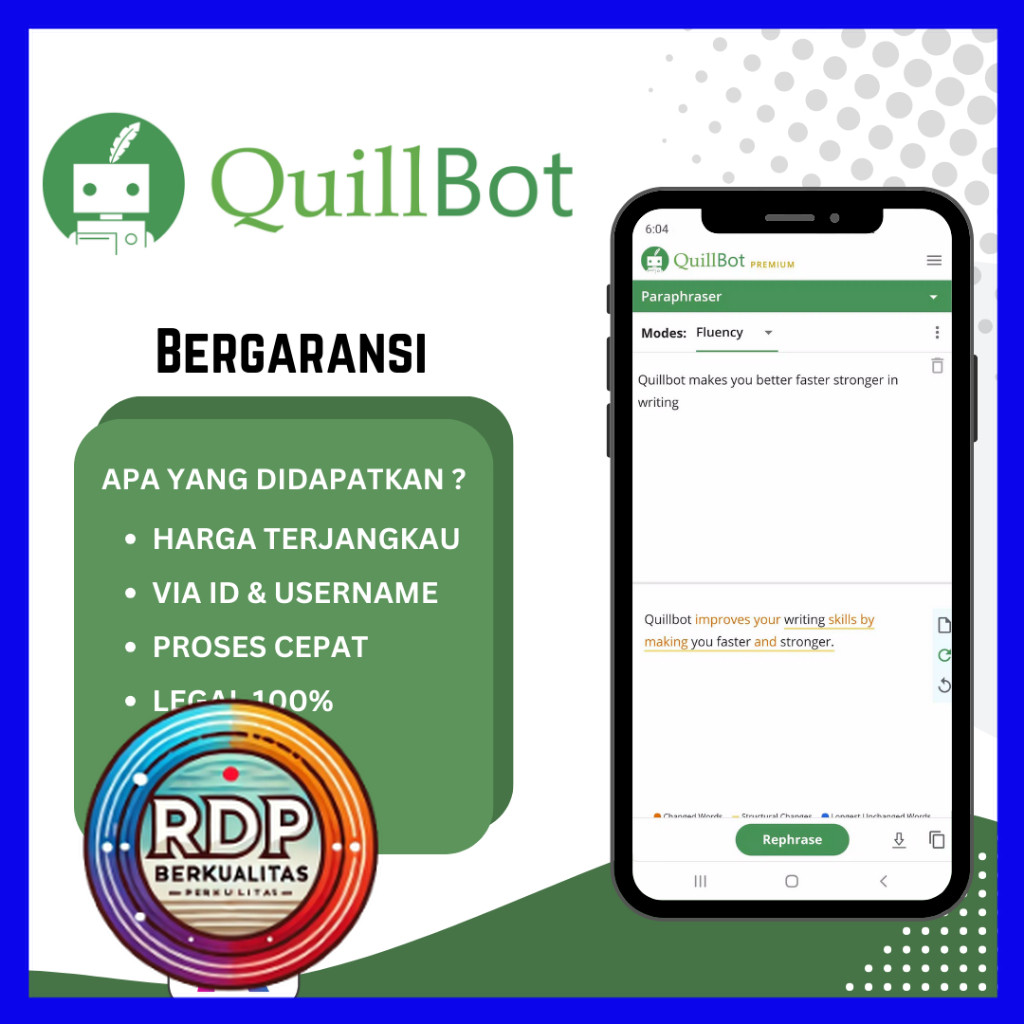 Jual Software QUILLBOT Untuk Parafrase | Shopee Indonesia