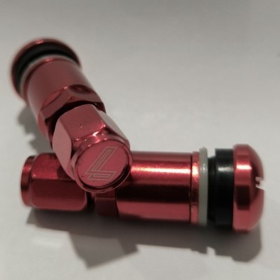 Jual Pentil Tubeless Alloy / alumunium Warna RED Merah Lenso Venom ...