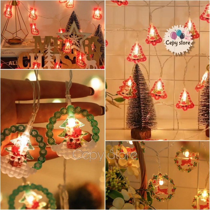 Jual Lampu Tumblr LED Natal / Lampu Hias / Lampu Dekorasi Xmas Aneka ...