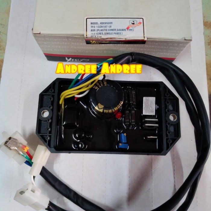 Jual AVR Genset Solar 10 Kabel 186F L90 5000 6500 7000 watt Silent ...