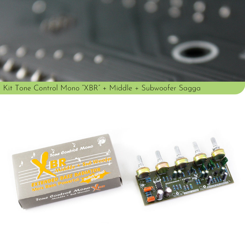 Jual Kit Rakitan Tone Control Mono XBR + Middle + Subwoofer by Sagga ...