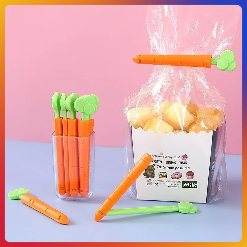 Jual Klip penyegel snack wortel/klip penyegel/ikat plastik/klip kemasan ...