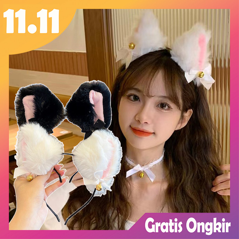 Jual FXG - Bando Kucing Cosplay Wanita Fashion Korea Bondu Anime Bulu ...