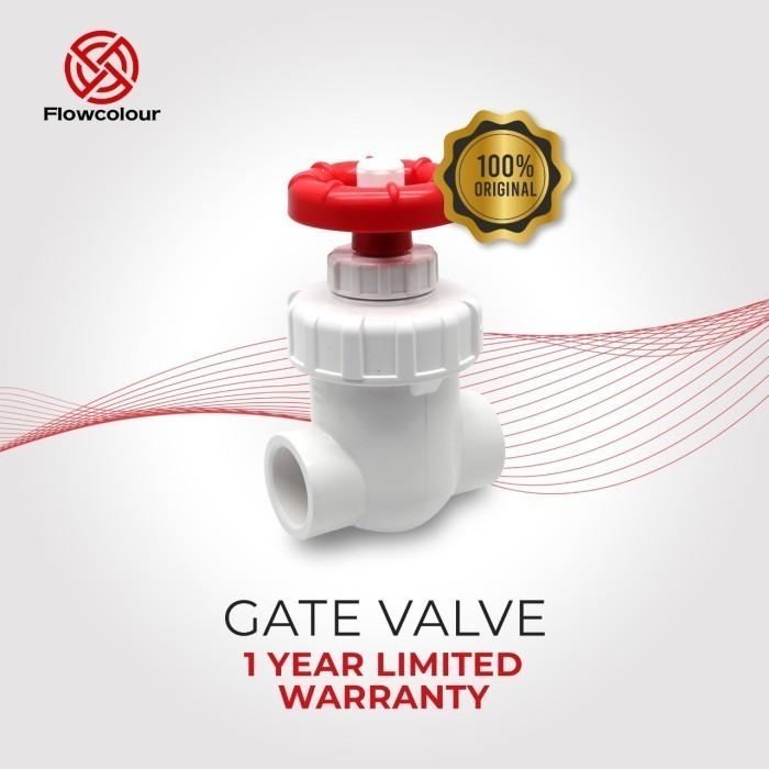 Jual Flowcolour Gate Valve pipa Pipe U – PVC by Sanking / San king | Shopee Indonesia