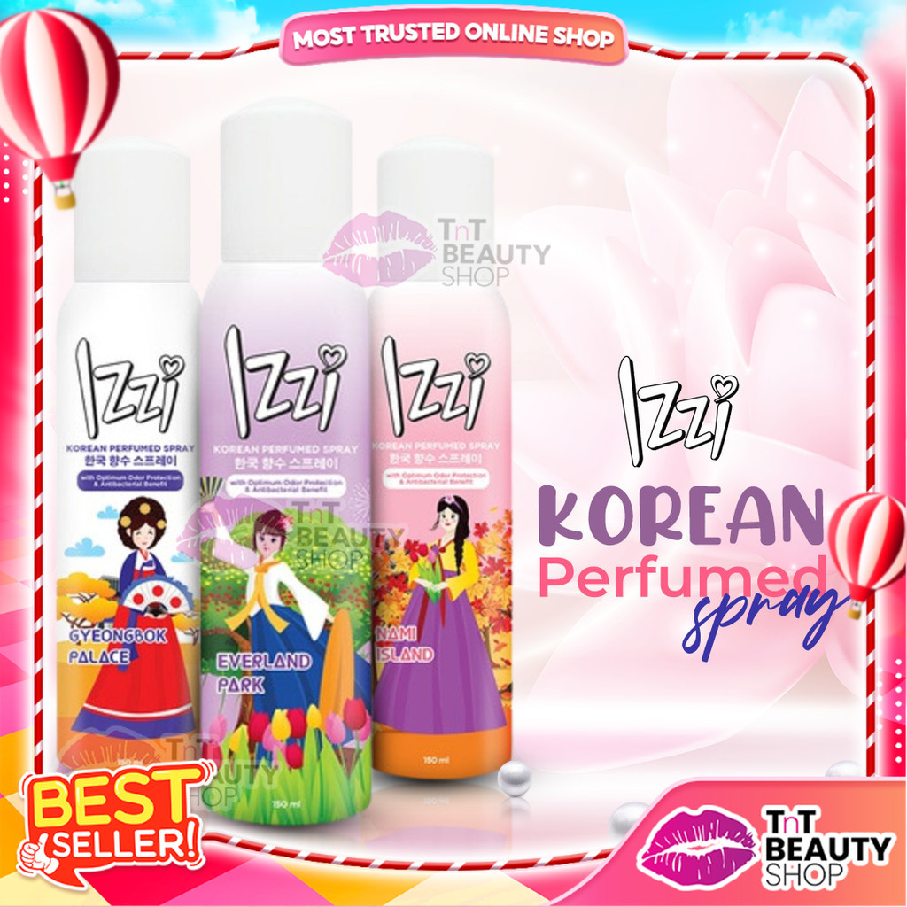 Jual IZZI Korean Perfumed Spray 150ml - Parfum Wanita | TnT Beauty Shop ...
