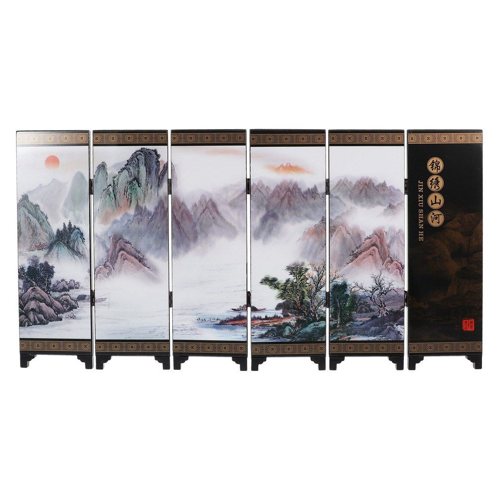 Jual Small Screen Decor Room Divider Privacy Partition Solid Wood ...
