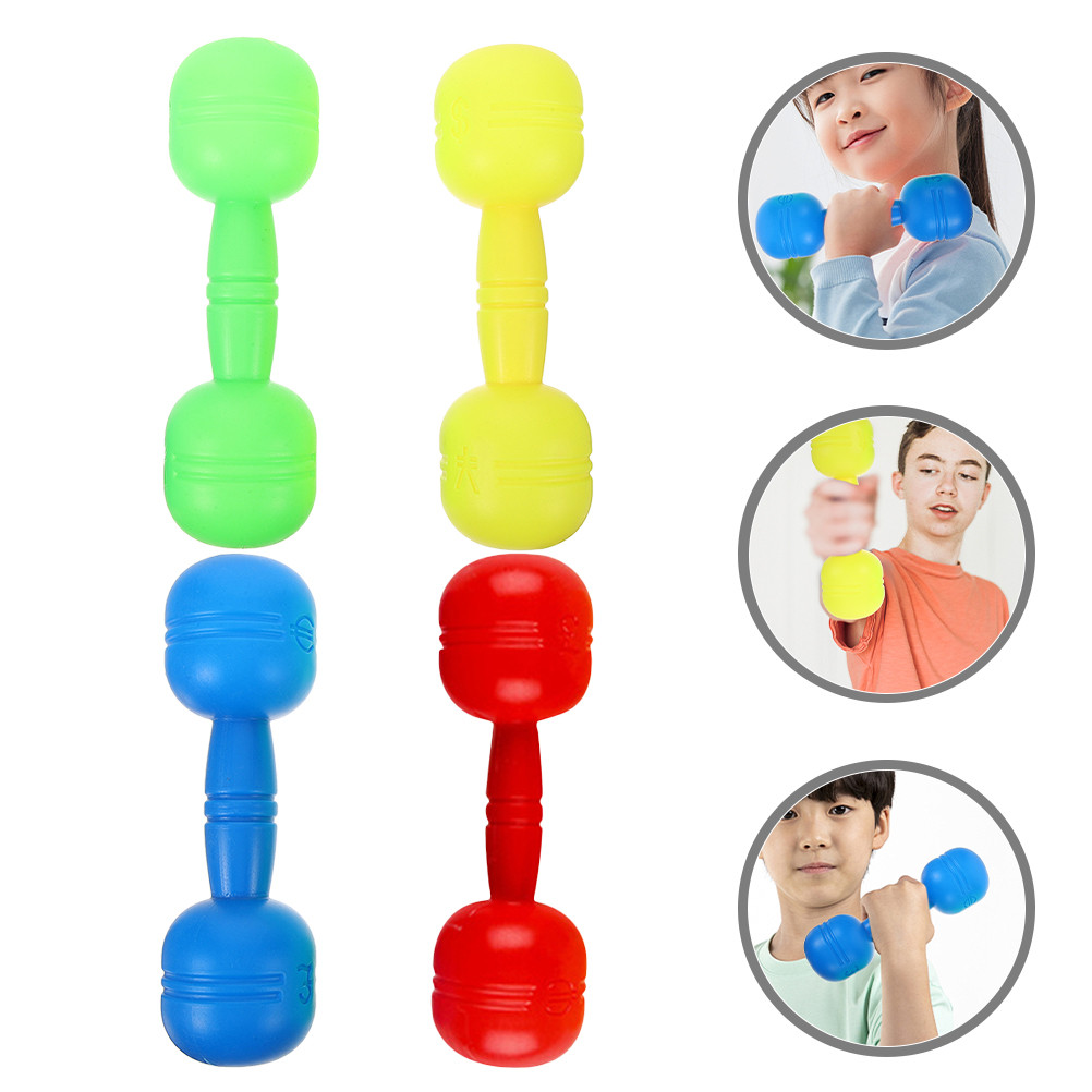 Jual 4 Pairs Children's Dumbbell Toy Weights for Toddlers Fitness ...