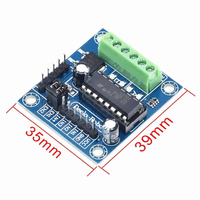 Jual MOTOR DRIVER MINI L293D L293 MODULE DUAL H BRIDGE 25V DC FOR ...