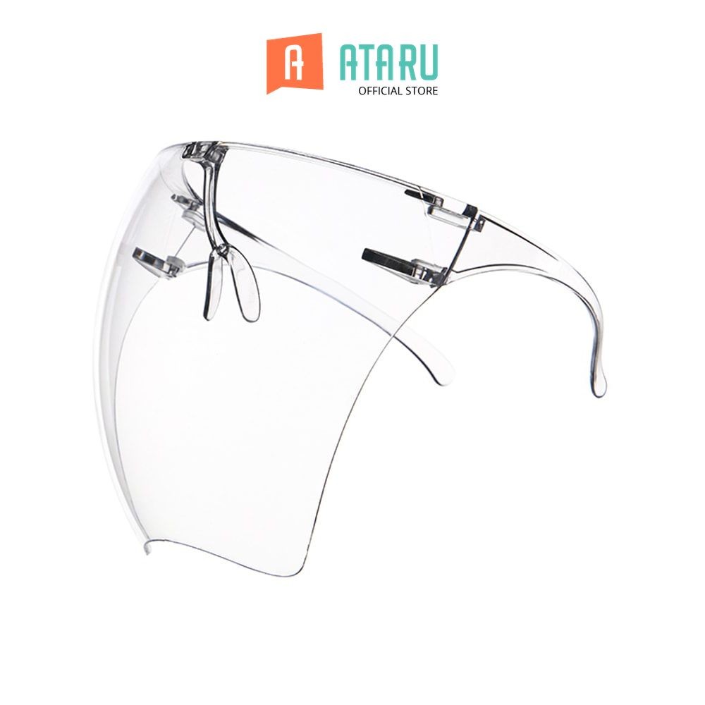 Jual Ataru Face Shield Kacamata Frame Transparan Pelindung Wajah Facial ...