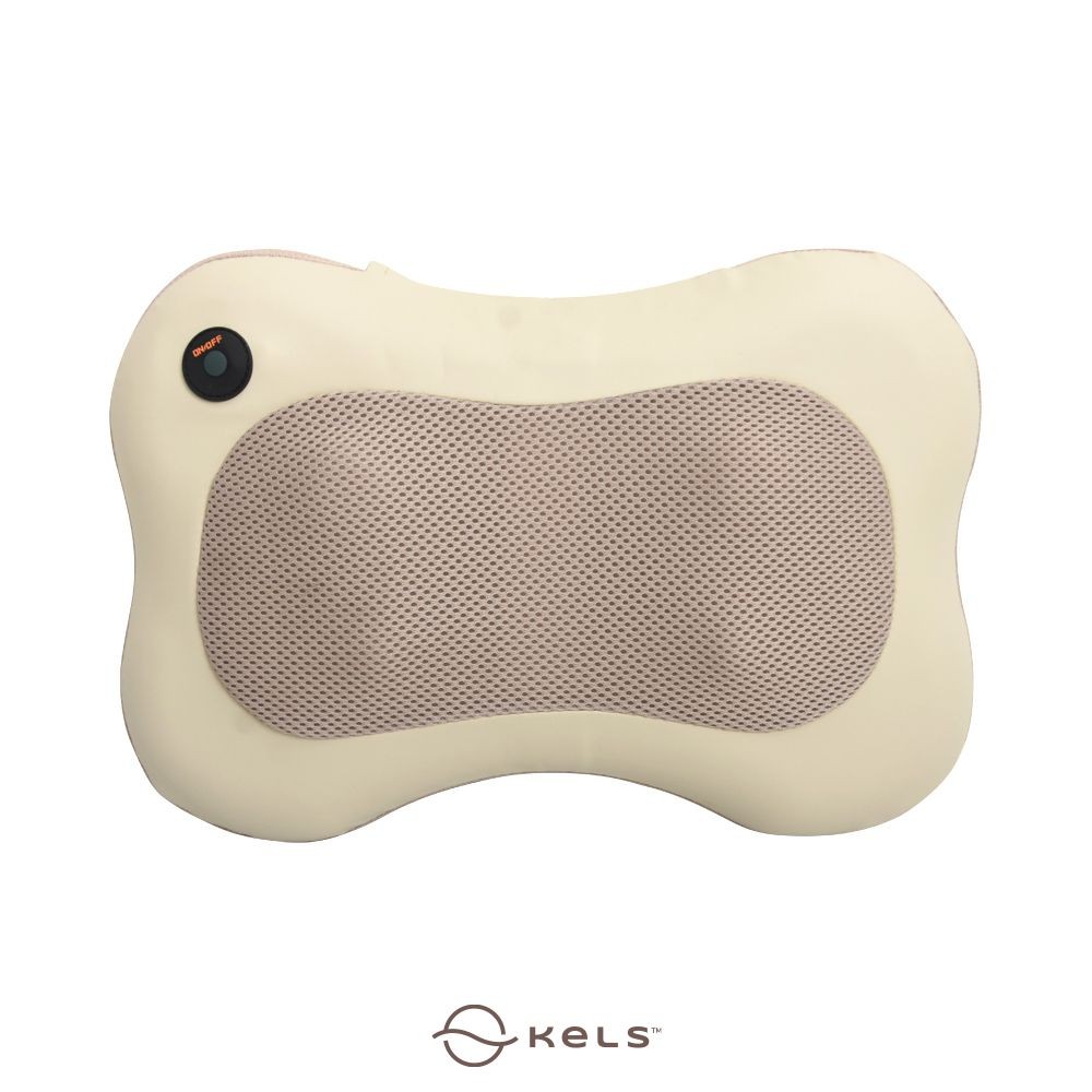 Jual Kels Bantal Pijat 3D Shiatsu Massage 329B - Krem Pillow Back ...