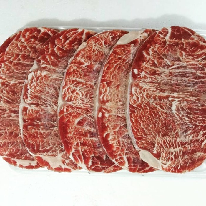 Jual Daging Sapi Sirloin Wagyu Meltique Steak - Premium 200gr | Shopee ...