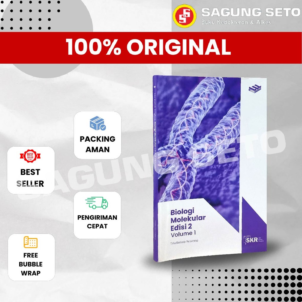 Jual BUKU BIOLOGI MOLEKULER ED-2 VOLUME 1 - TRIWIBOWO YUWONO | Shopee Indonesia