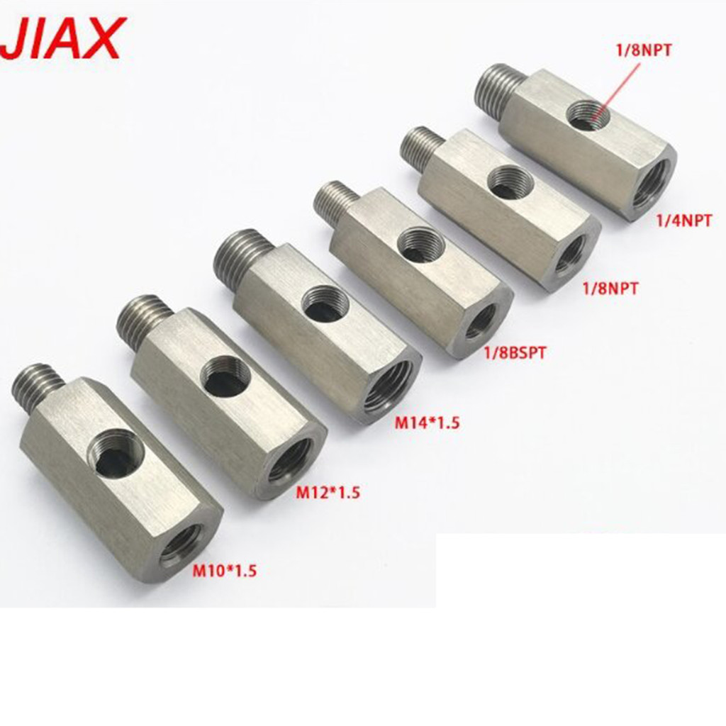 Jual Stainless Steel Side Holes 1/8"NPT Female M12 M10 M14 1/8NPT 1 ...
