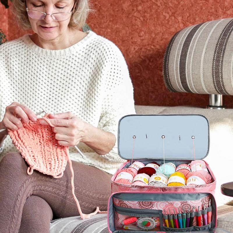 Jual Yarn Storage Organizer 3 Holes Design Lightweight Yarn Storage ...