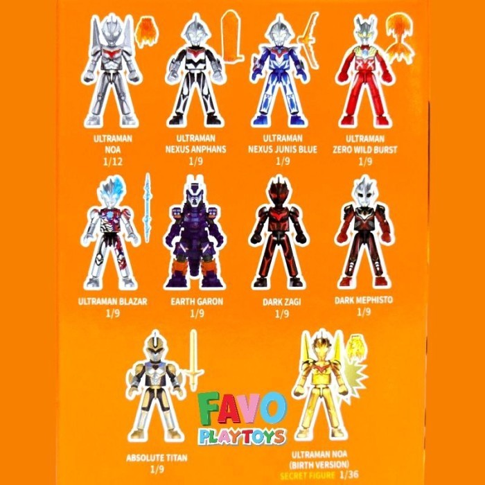 Jual BLOKEES GV11 Ultraman Galaxy Version 11 The Nexus Of Light Series ...