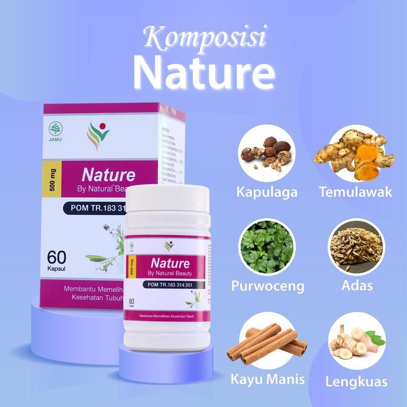 Jual HERBAL STORE - GEMUK BADAN Kapsul Nature Isi 60 Solusi Obat ...
