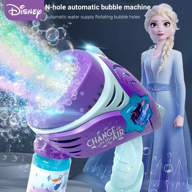 Jual Disney Children's Electric Handheld Bubble Machine Frozen Fire ...