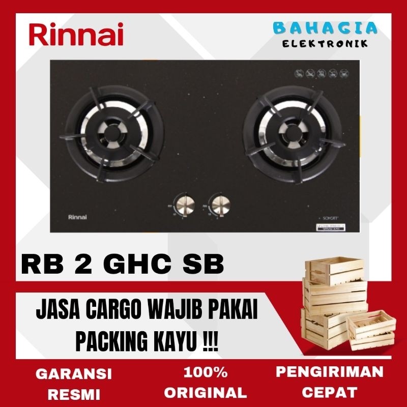 Jual Rinnai RB-2GH-C kompor tanam 2tungku | Shopee Indonesia