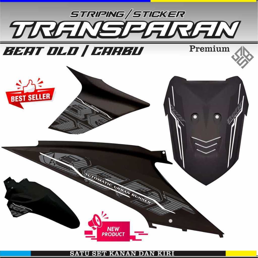 Jual STIKER BENING TRANSPARAN BEAT KARBU/OLD DESIGN URBAN TERBARU MOTIF ...