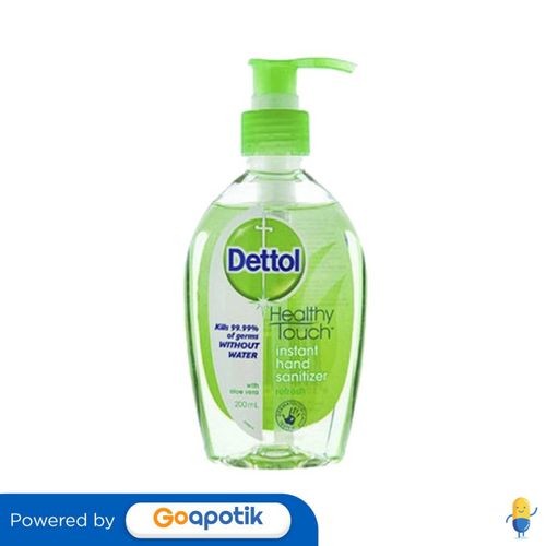 Jual Dettol Instant Hand Sanitizer Original 200 Ml Botol | Shopee Indonesia