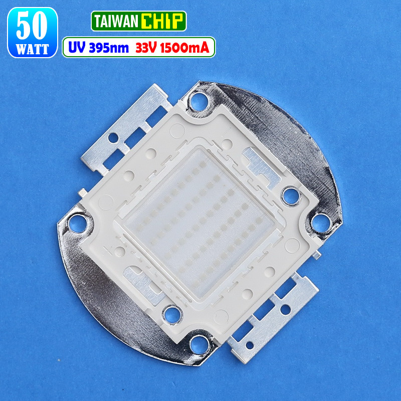 Jual HPL 50W 395nm 400nm UV UltraViolet LED Curing Cat Paint Nail Kutek ...