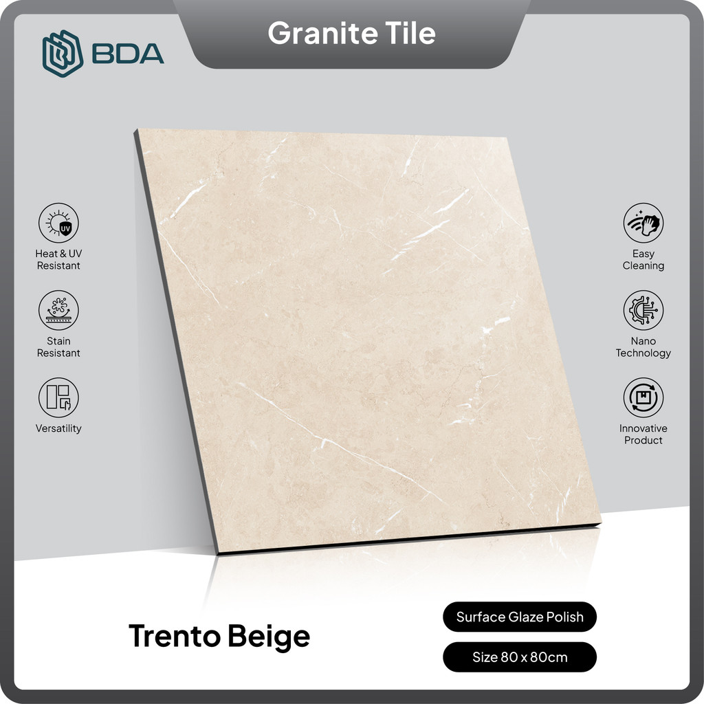 Jual BDA Granite Tile Granit 80x80 Keramik Lantai Keramik Dinding ...