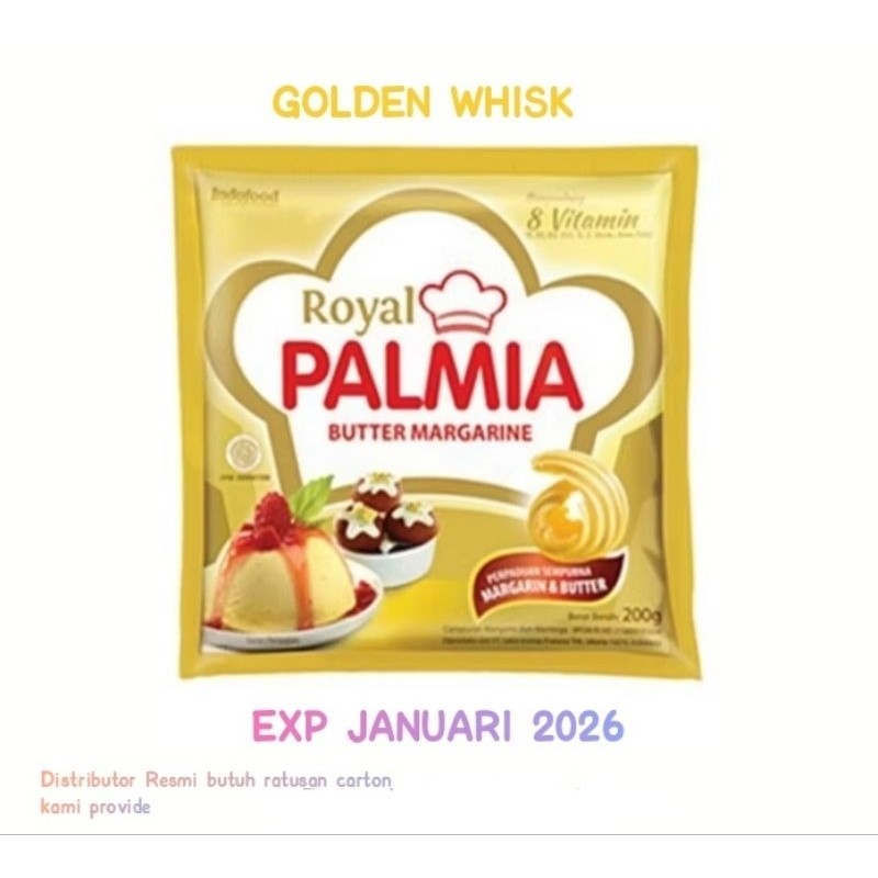 Jual Royal Palmia Butter Sachet 200gr | Shopee Indonesia