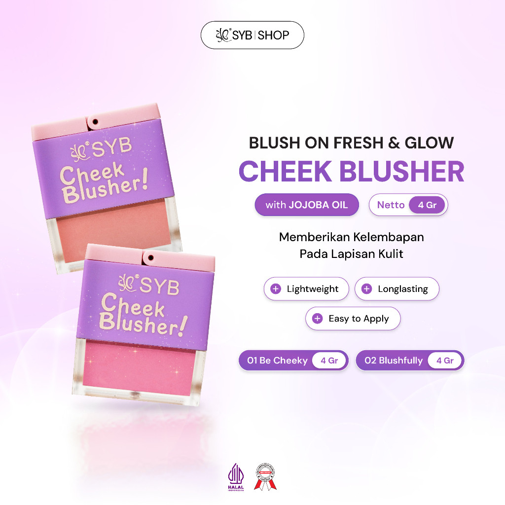 Jual NEW SYB CHEEK BLUSHER BLUSH ON PERONA PIPI | Shopee Indonesia