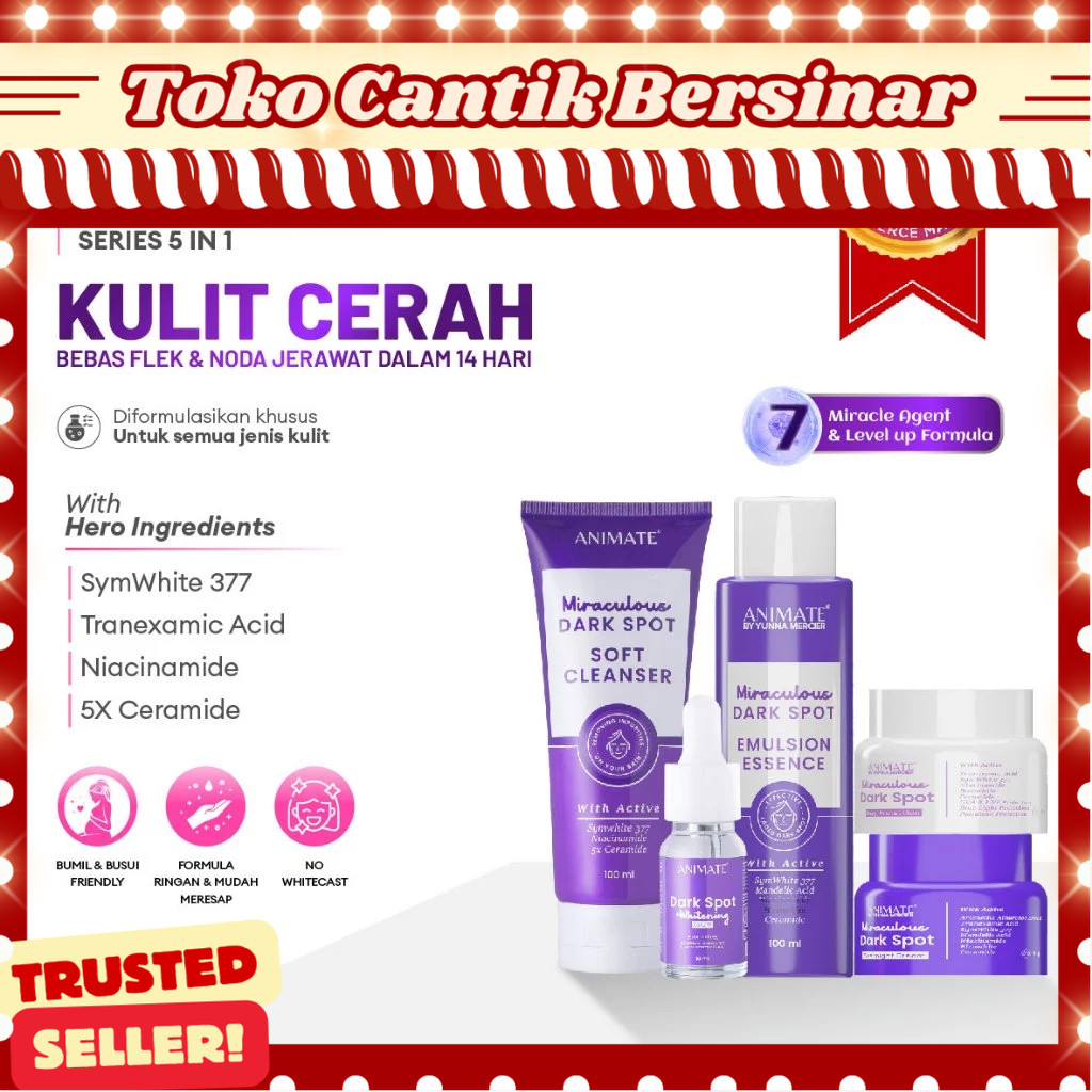 Jual Animate All Produk Whitening, Glowing, Acne, anti aging, dark spot ...