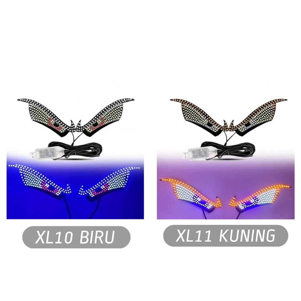 Jual Lampu LED Animasi Mata Varian XL10 & XL11 Devil Eyes Tempel Kaca ...