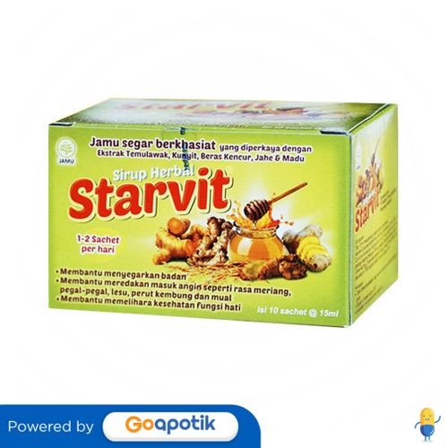 Jual Starvit 15 Ml Box 10 Sachet | Shopee Indonesia