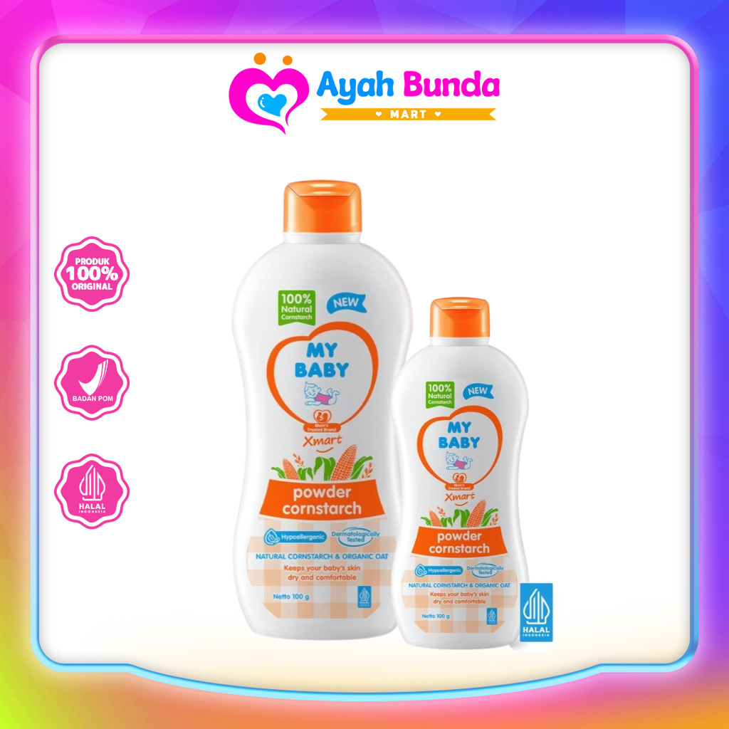 Jual My Baby Xmart Powder Organic Cornstarch - Bedak Bayi | Ayah Bunda ...