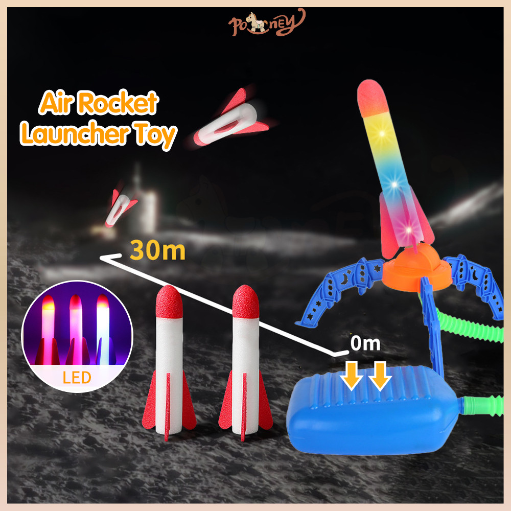 Jual Poney Mainan Rocket Luar Angkasa Roket Injak Roket Terbang ...