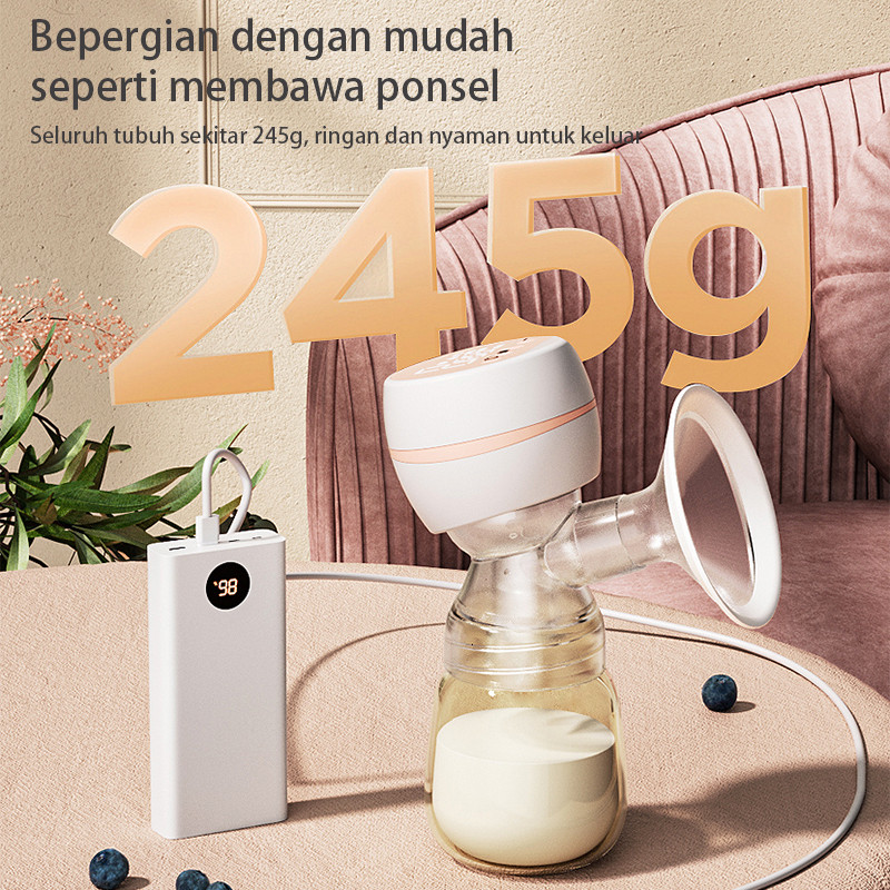 Jual Pumping Asi Elektrik 180ML Wireless Breast Pump BPA Free Pompa Asi EB11 | Shopee Indonesia