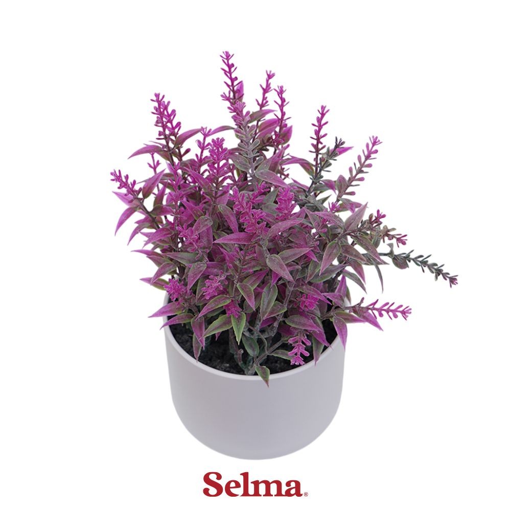 Jual Selma Bunga Artifisial Lavender Dengan Pot Artificial Flower Bunga ...