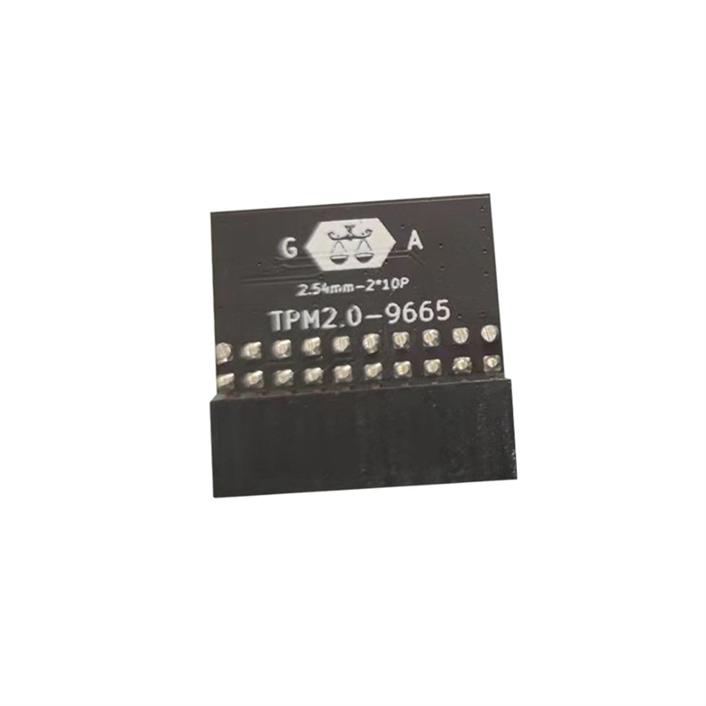 Jual TPM 2.0 Encrypted Security Module 20 Pin Mainboard Card TPM2.0 ...