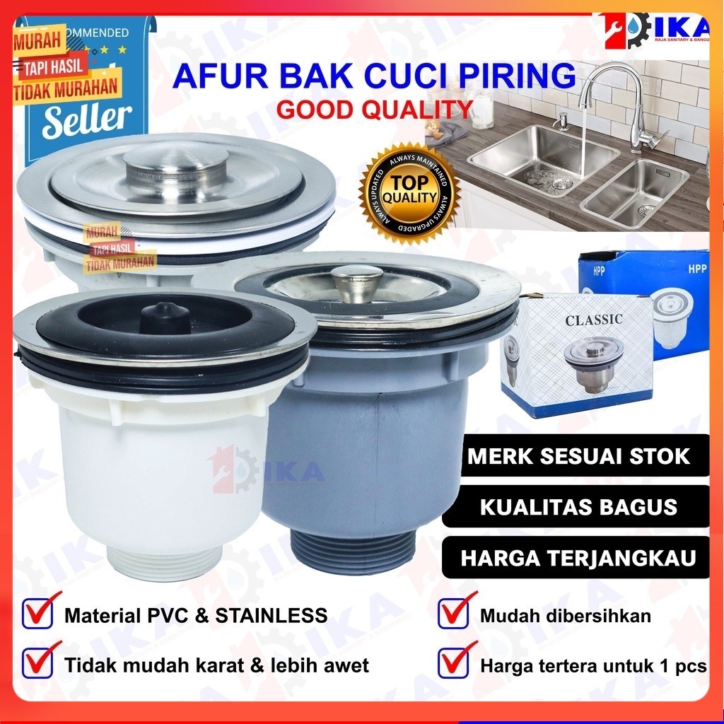 Jual Afur Keranjang PVC Saringan Bak Cuci Piring Wastafel Sink Plastik ...