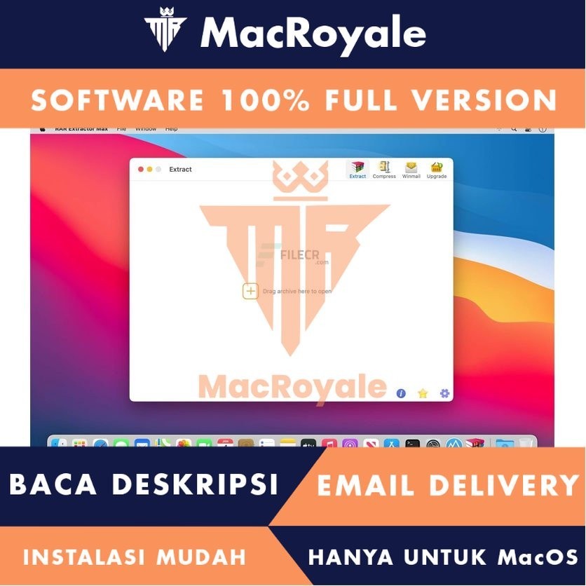 Jual [MacOS] RAR Extractor Max Unzip File Pro Lifetime - untuk ...