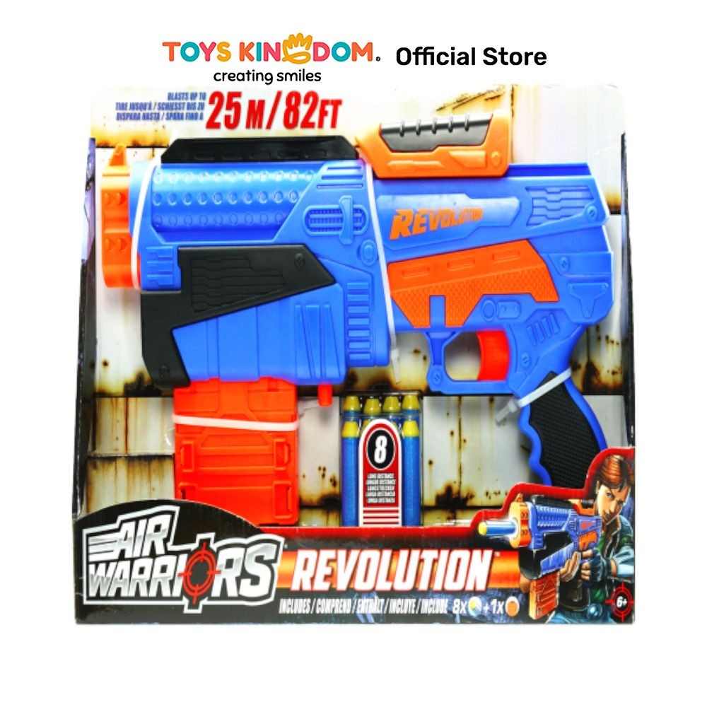 Jual Toys Kingdom Buzz Bee Toys Gun Air Warriors Revolution Toys Kids ...