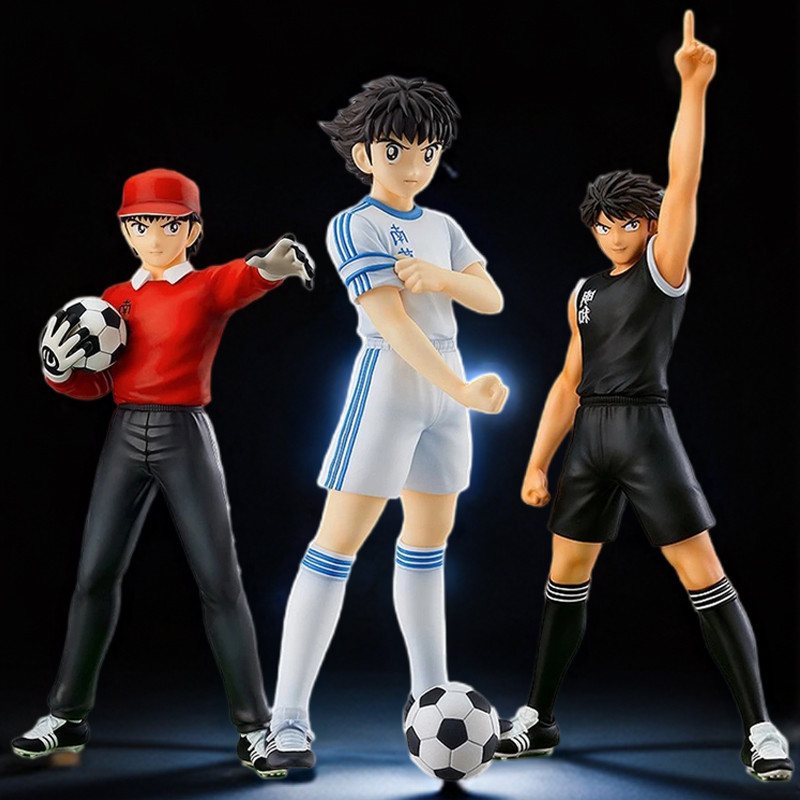 Jual 18cm Captain Tsubasa Anime Figure Ozora Tsubasa Action Figures ...