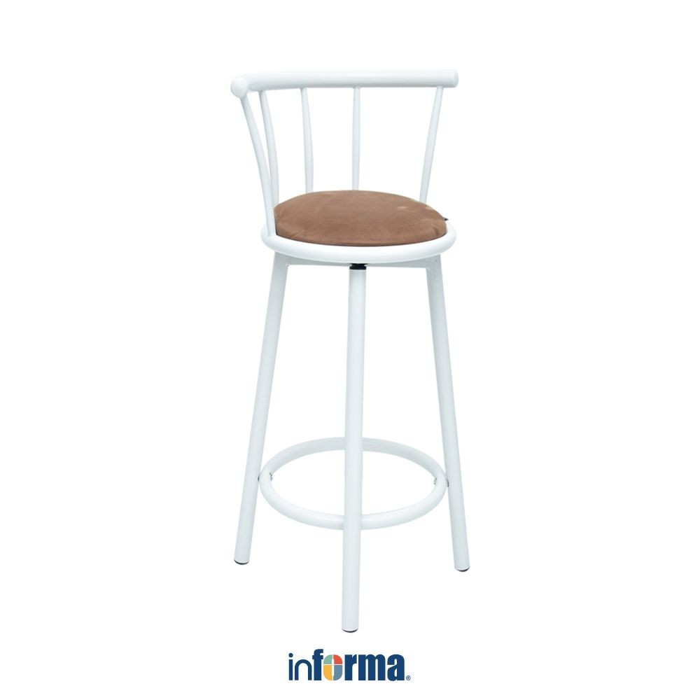 Jual Informa Neo Mocha Kursi Bar H75 - Putih Ivory Bar Stool Kursi Kafe ...