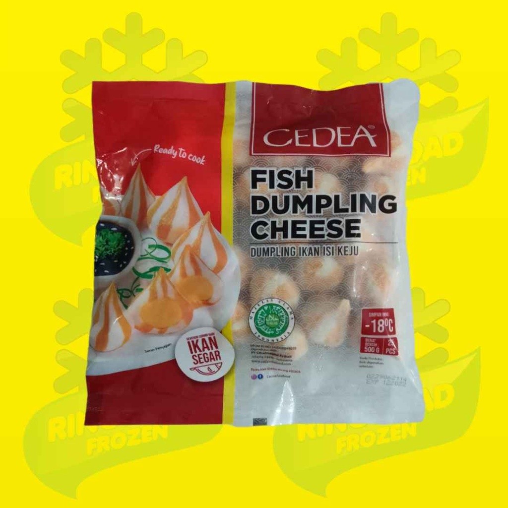 Jual CEDEA Fish Dumpling Cheese 500 gr | Shopee Indonesia
