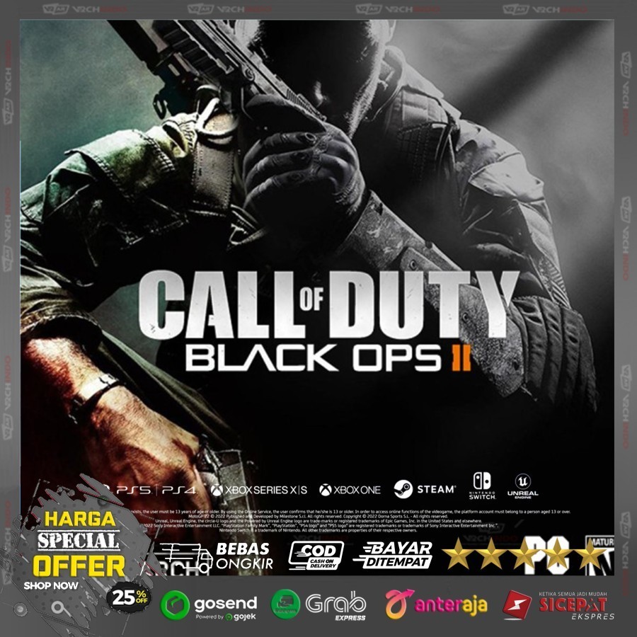 Jual Game Call of Duty Black Ops 2 / COD Black Ops 2 | Games for ...
