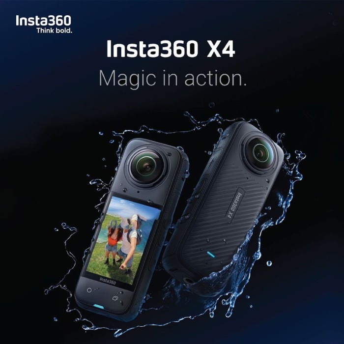 Jual Insta360 X4 Ultimate 8K 360 Action Cam Insta 360 ONE X4 Action Camera | Shopee Indonesia