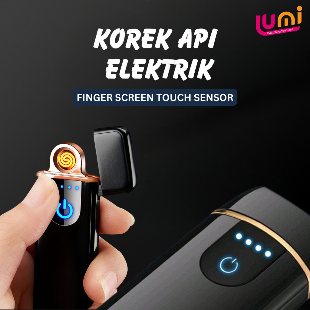 Jual Korek Api Elektrik Finger Screen Touch Sensor USB | Shopee Indonesia